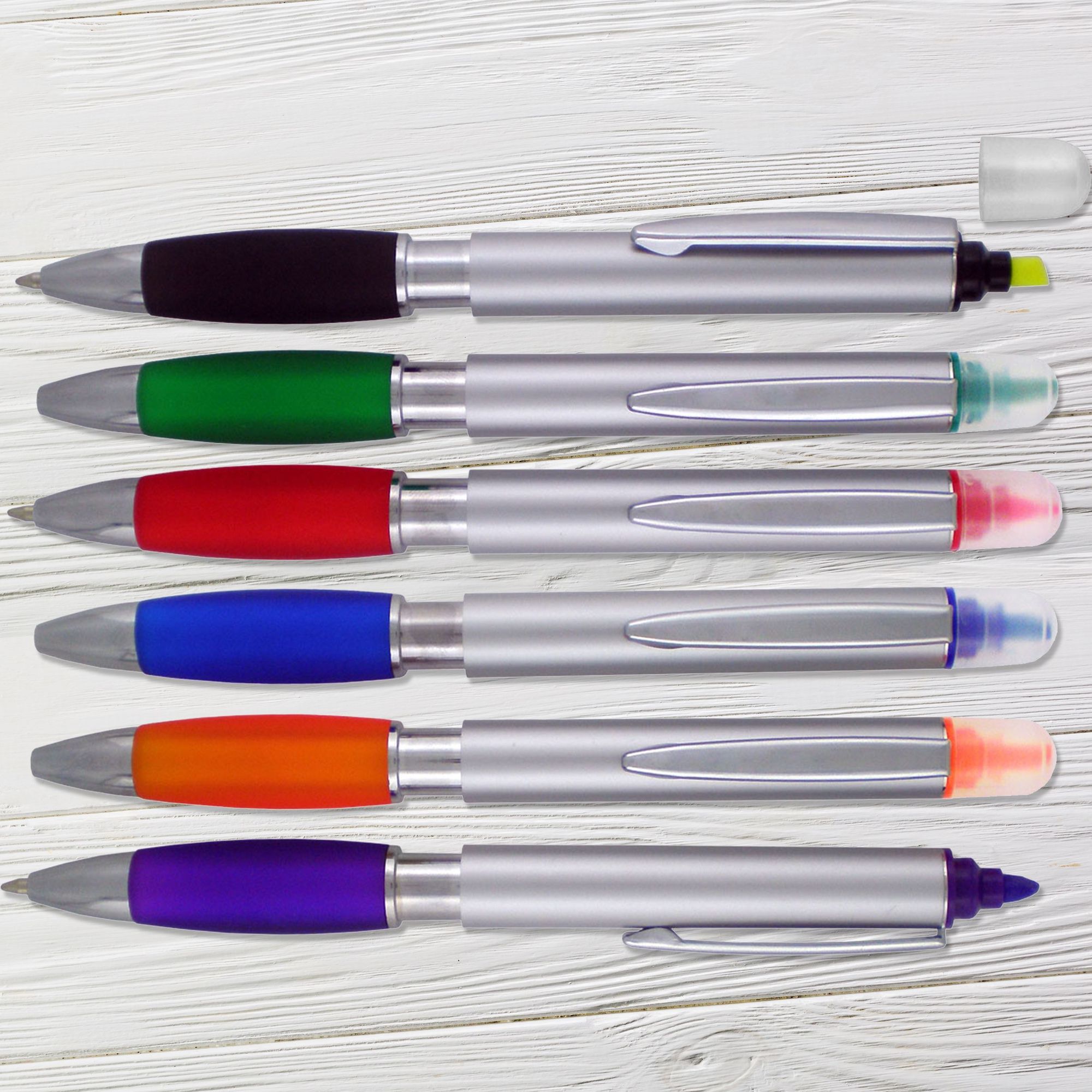 Crest Pen & Highlighter Combo | Professional Set | Captain Notepad