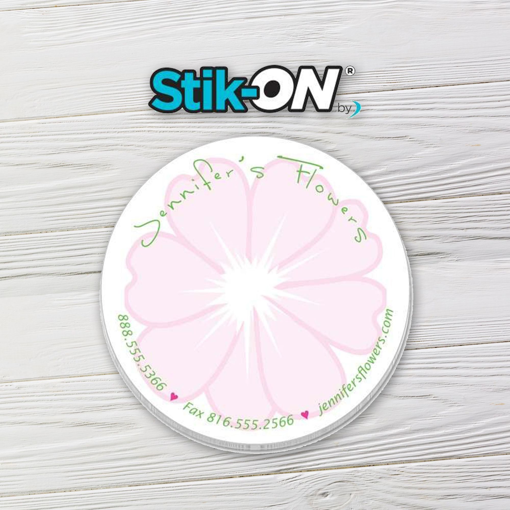 Custom Notepads: Circle Shaped | Unique Promotional Design | Captain ...