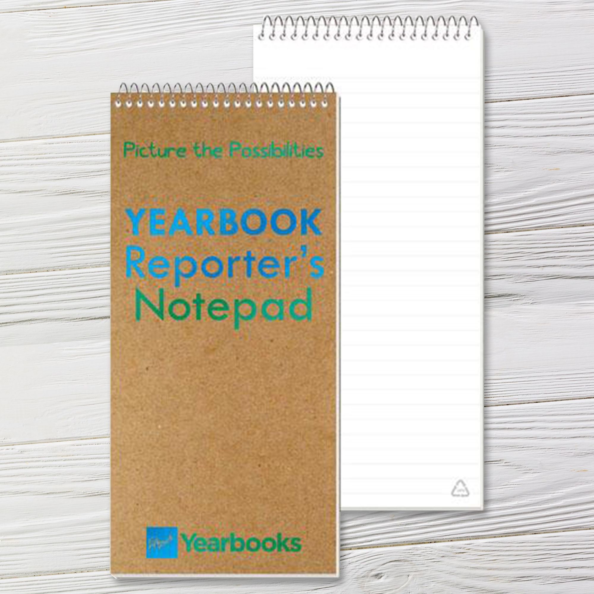 Recycled Reporter Notebooks 4" x 8-1/4" (Earth Day Promotions ...