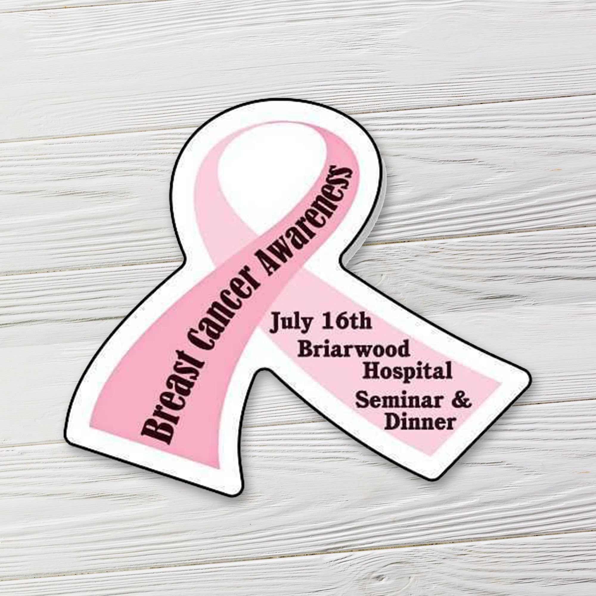 Awareness Ribbon Magnet - Buy Custom Ribbon Magnet | Captain Notepad