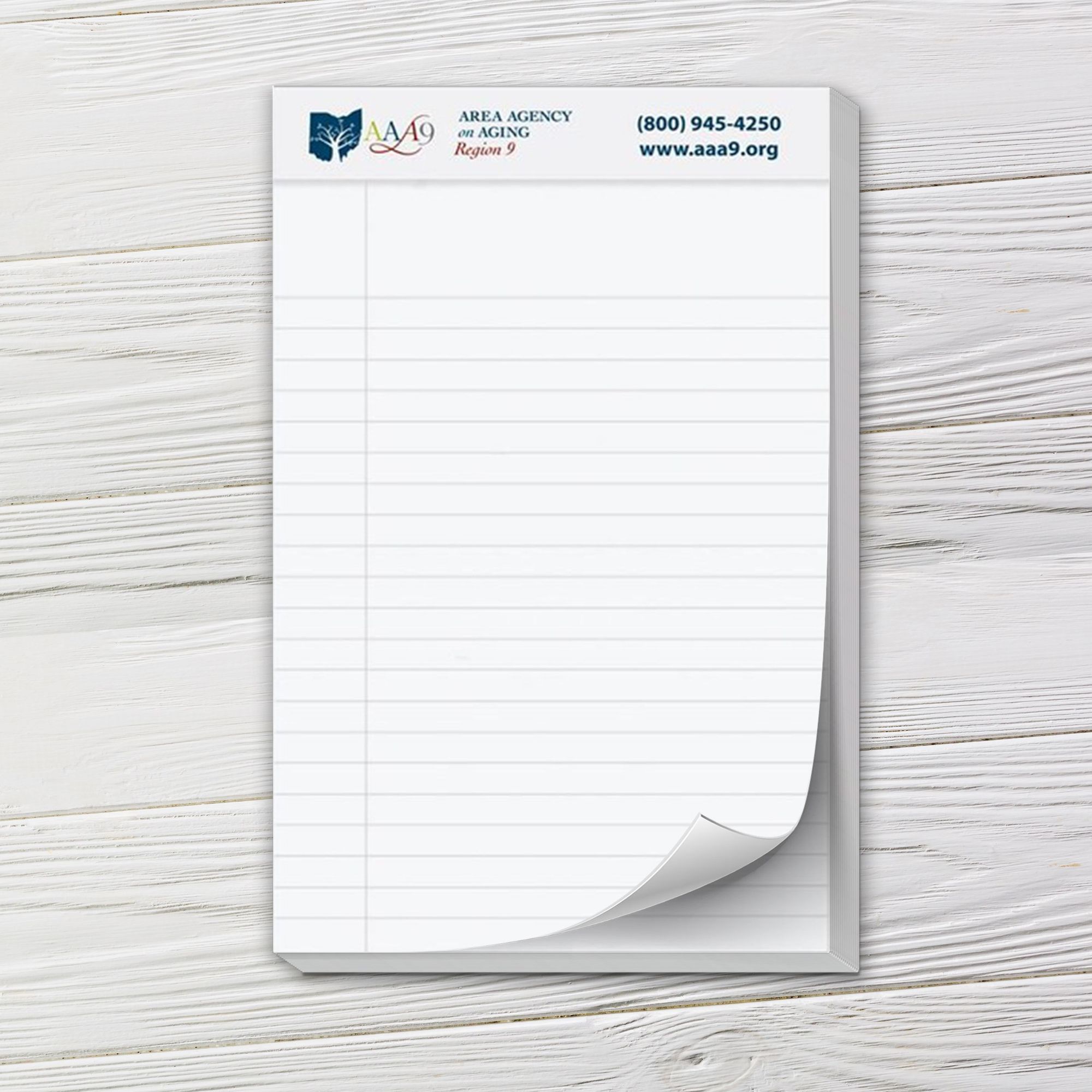 Custom Legal Pads & Padfolios | Personalized | Captain Notepad