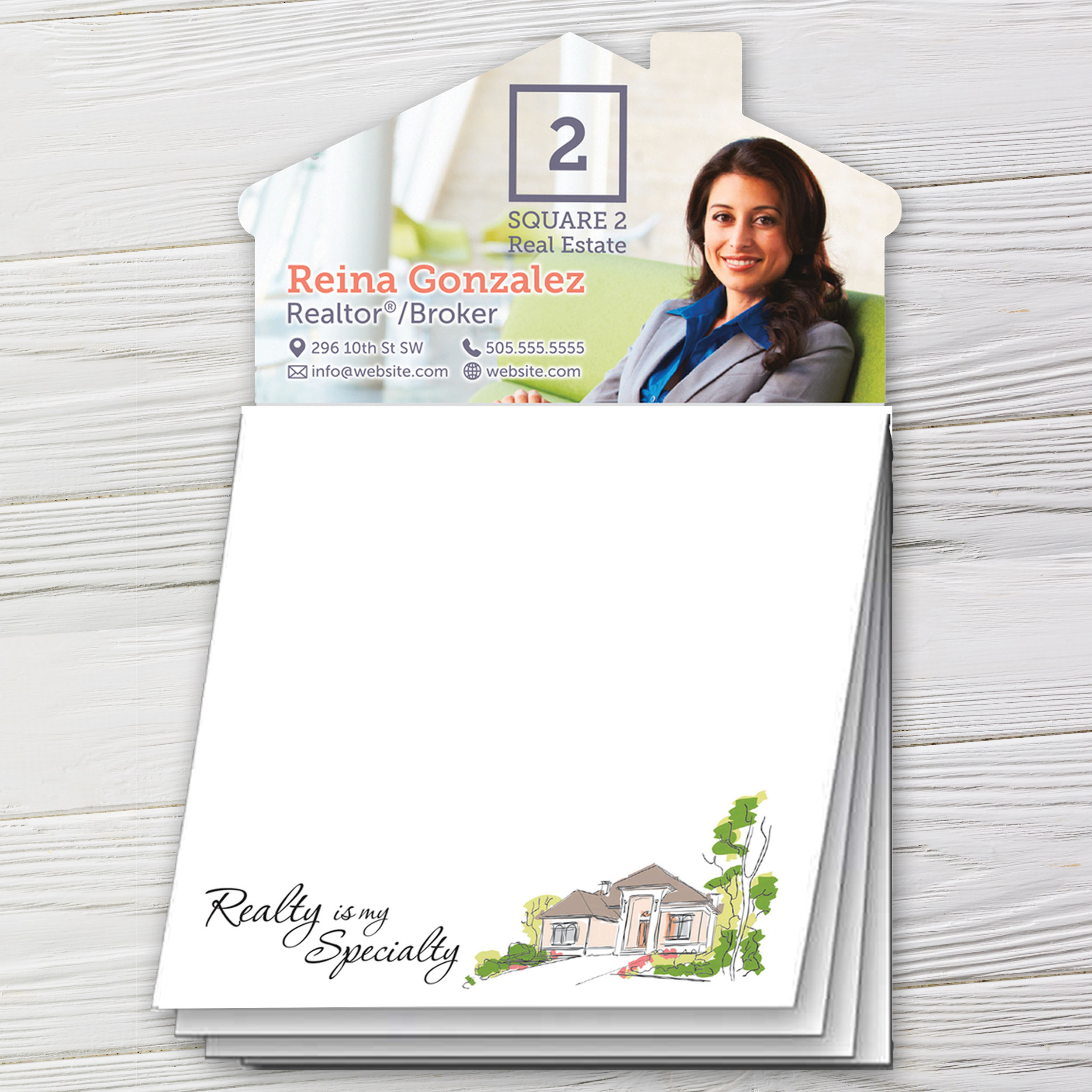 Magna-Note House Magnet - Stock Realty Stik-ON(R) (Customized Magnetic ...