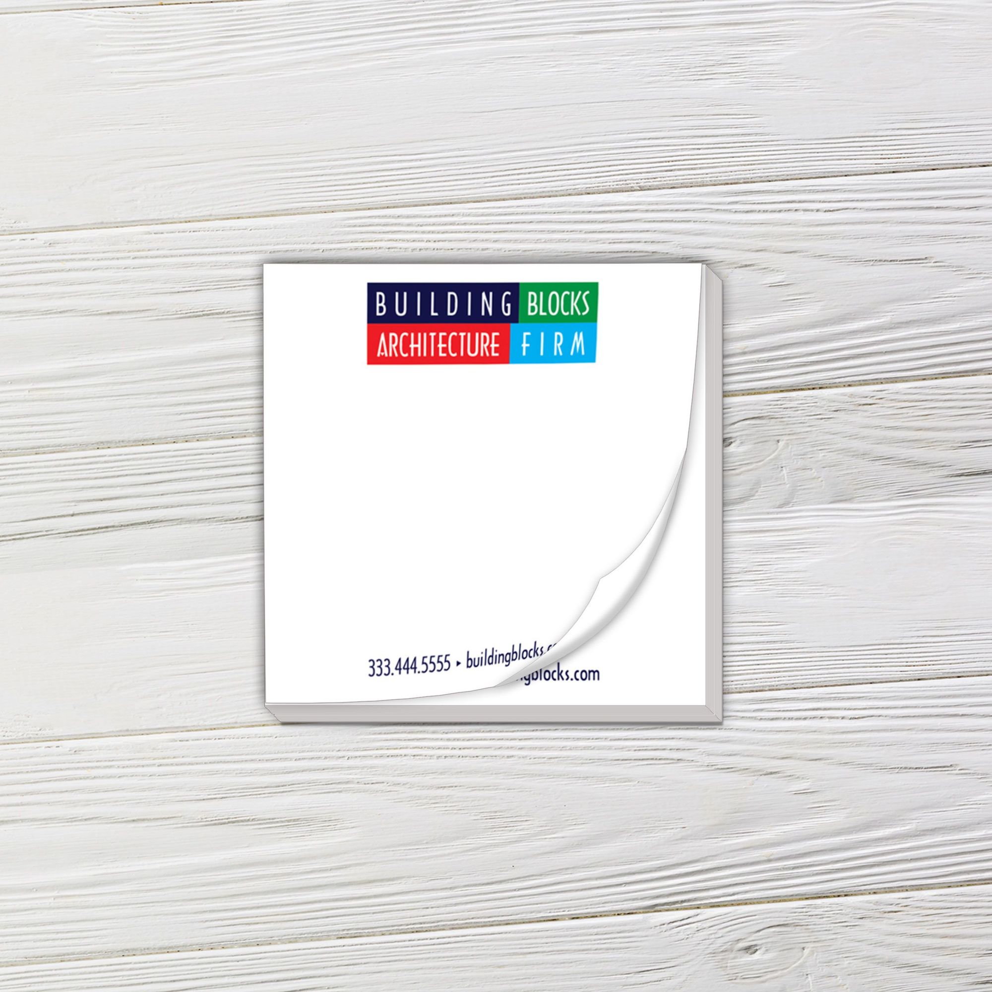 Full Color Custom Notepads ‚ 4 x 4 | Captain Notepad