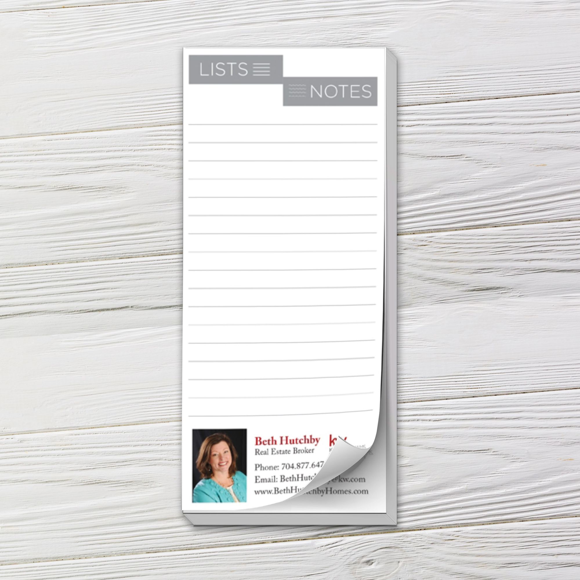 Full Color Notepads | List Notes | Captain Notepad