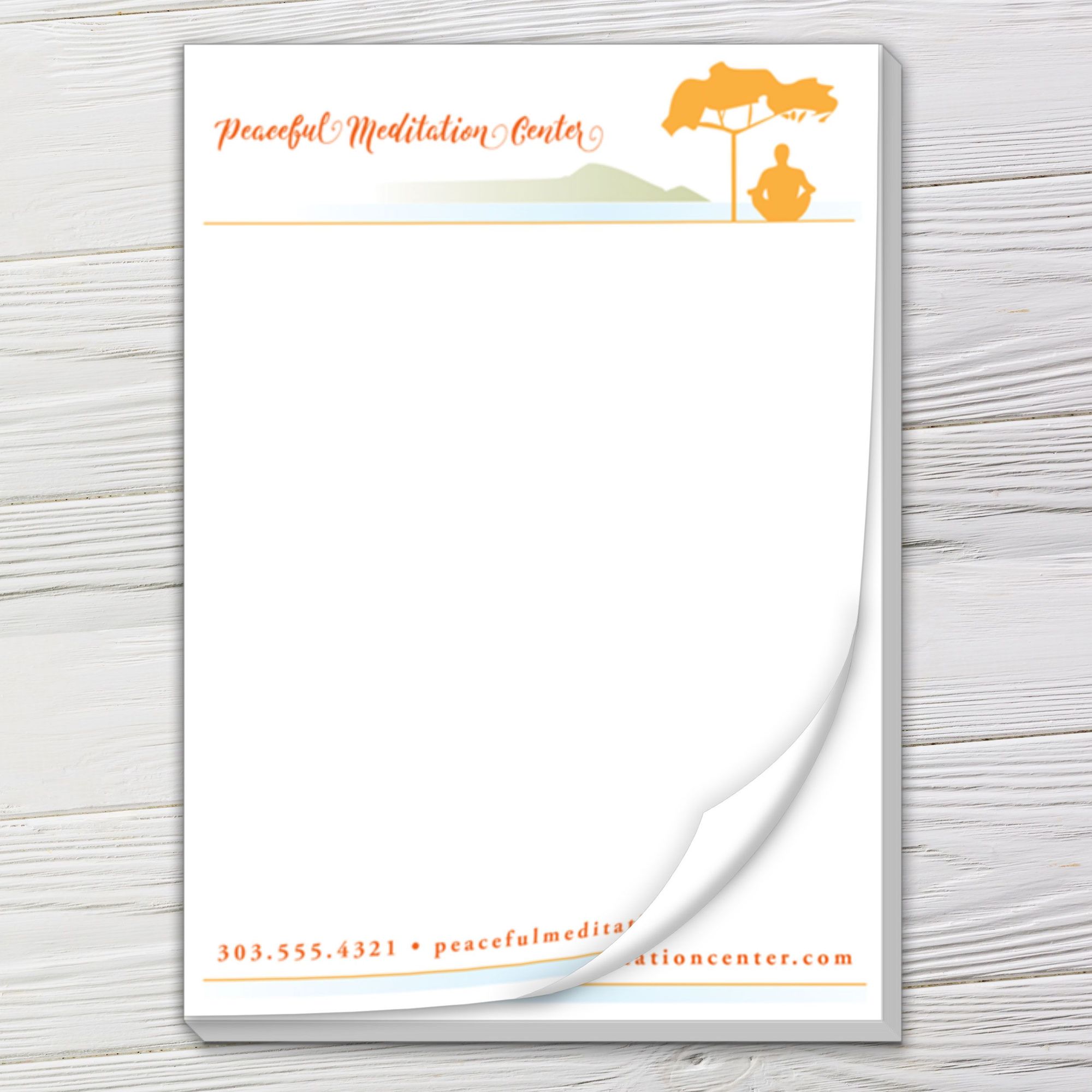 Custom Notepads: 5" x 7" | Captain Notepad