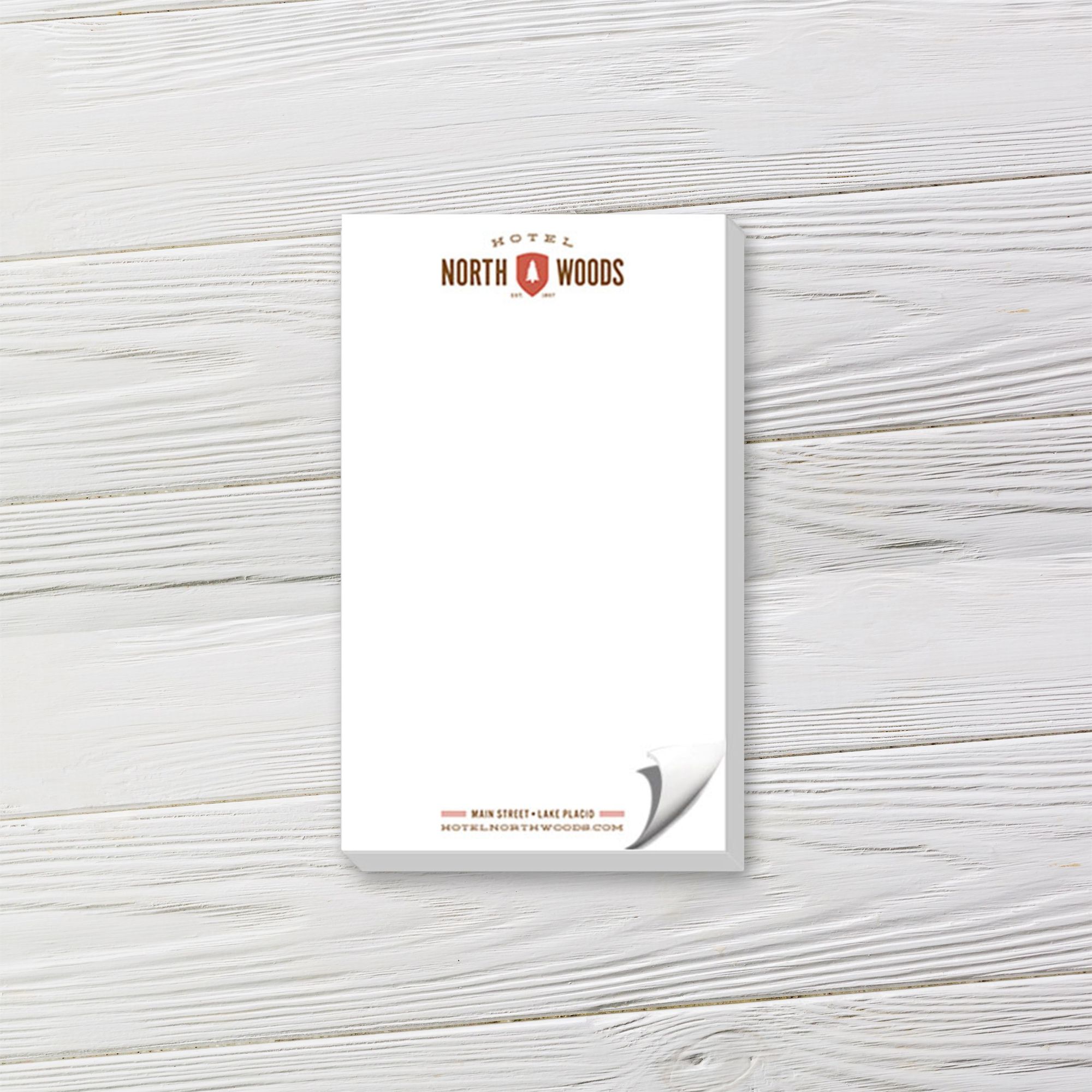 Custom Notepads: Small Guest Room Notepads | Captain Notepad Â®