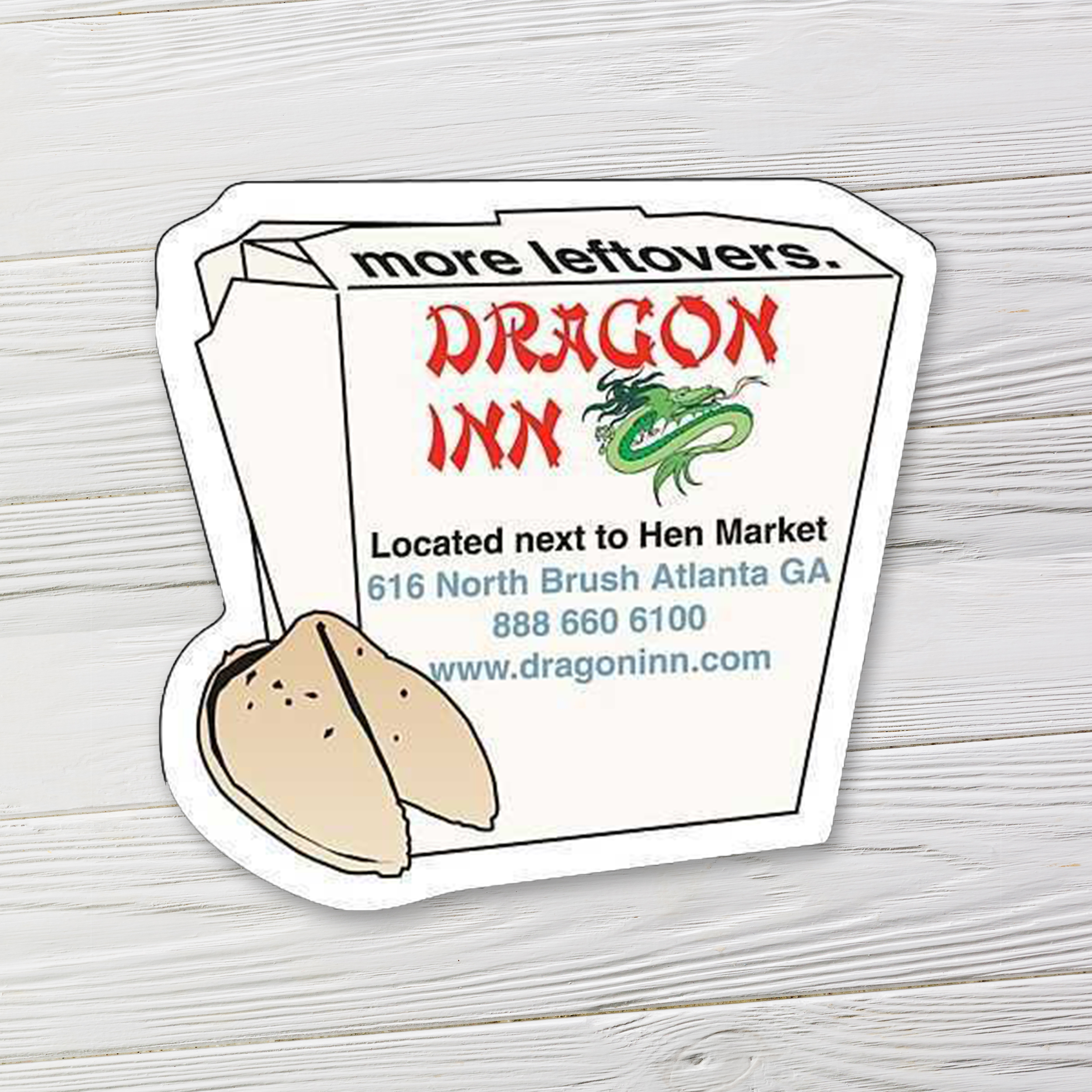 Magnet - Chinese Food Box Shape (2.75"x2.625") (Food Shapes) | Captain ...