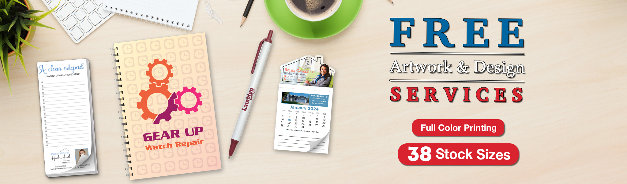 Design and Order Premium Custom Notepads Made in the USA