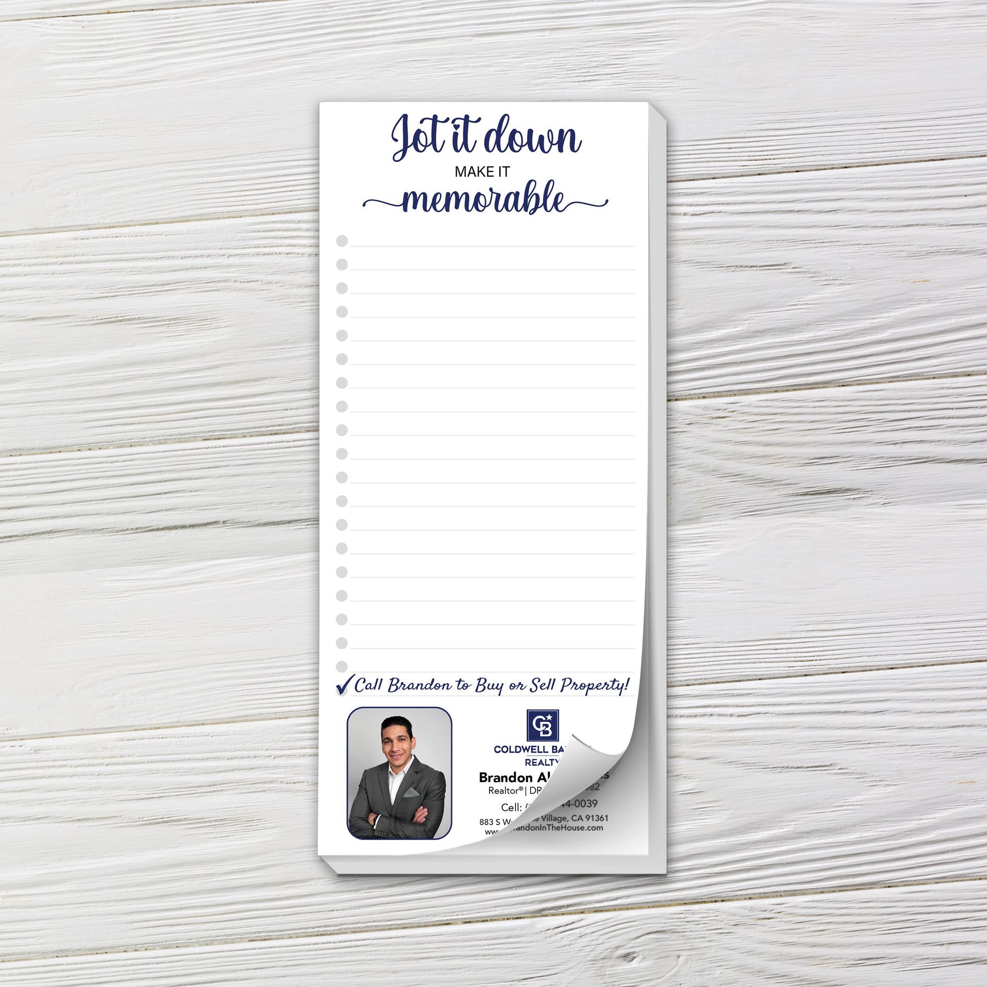 Custom Notepads ‚Jot It Down, Make It Memorable | Captain Notepad
