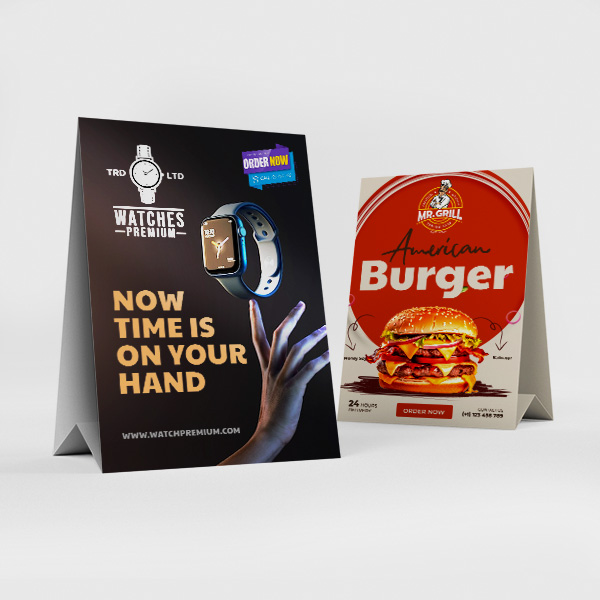 Table Tents - Captain Notepad, Inc.