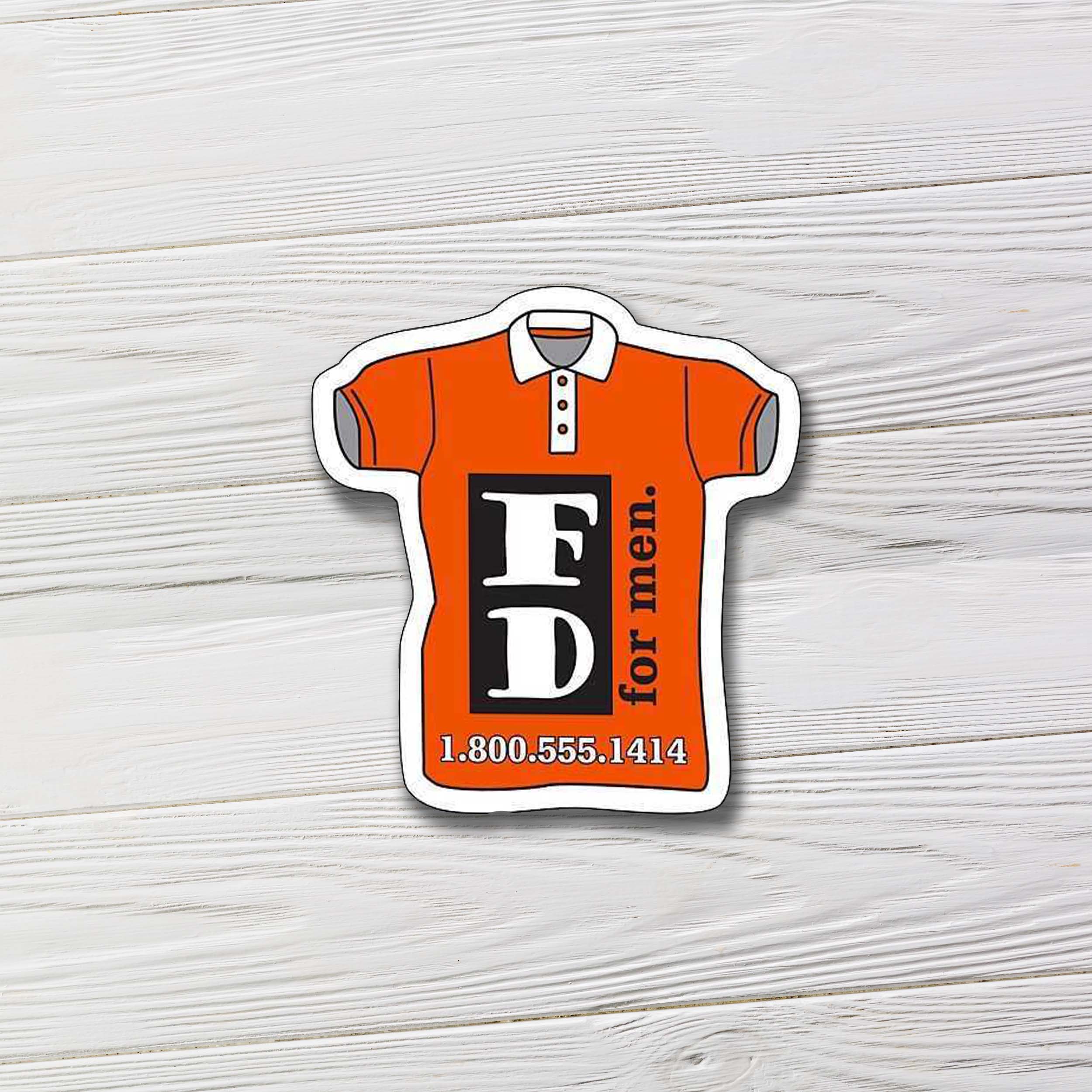 TuffMag Magnet - Collared Shirt Shape (2.875"x3") - Outdoor Safe ...