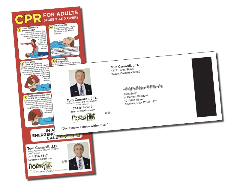 CPR Postcard Magnet - Buy Custom CPR Magnets | Captain Notepad