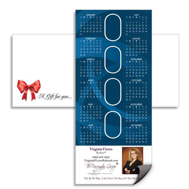 Magnetic Calendar w/ Envelopes (Super Slim Magnetic Calendars ...