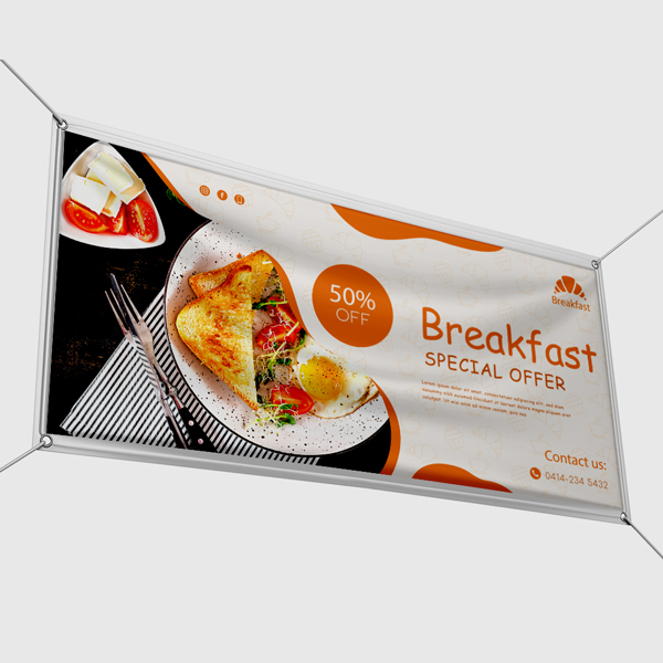 Scrim Vinyl Banners - Captain Notepad, Inc.